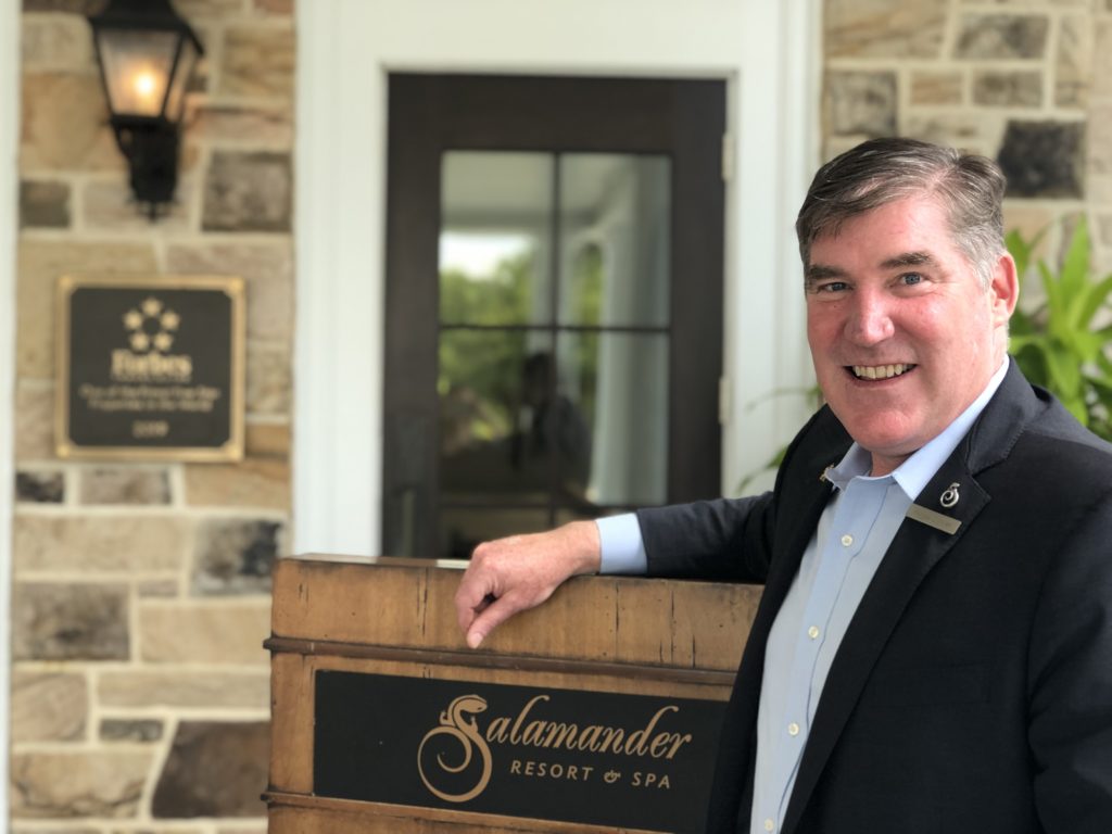 OYW Media Q&A: Reggie Cooper, General Manager, Salamander Resort & Spa ...